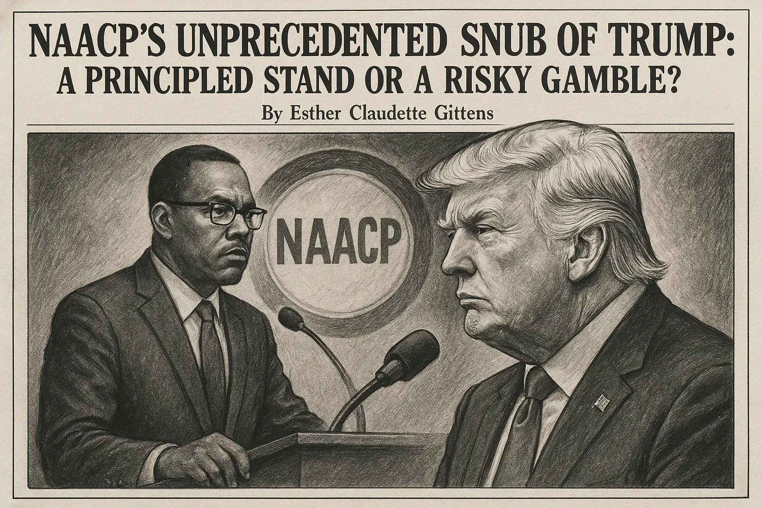 NAACP’s Unprecedented Snub of Trump: A Principled Stand or a Risky ...